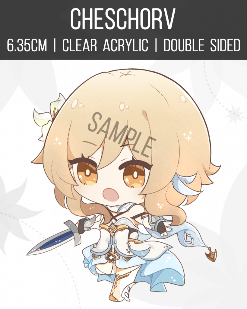 Lumine Keychain - Cheschorv - MofuMerch