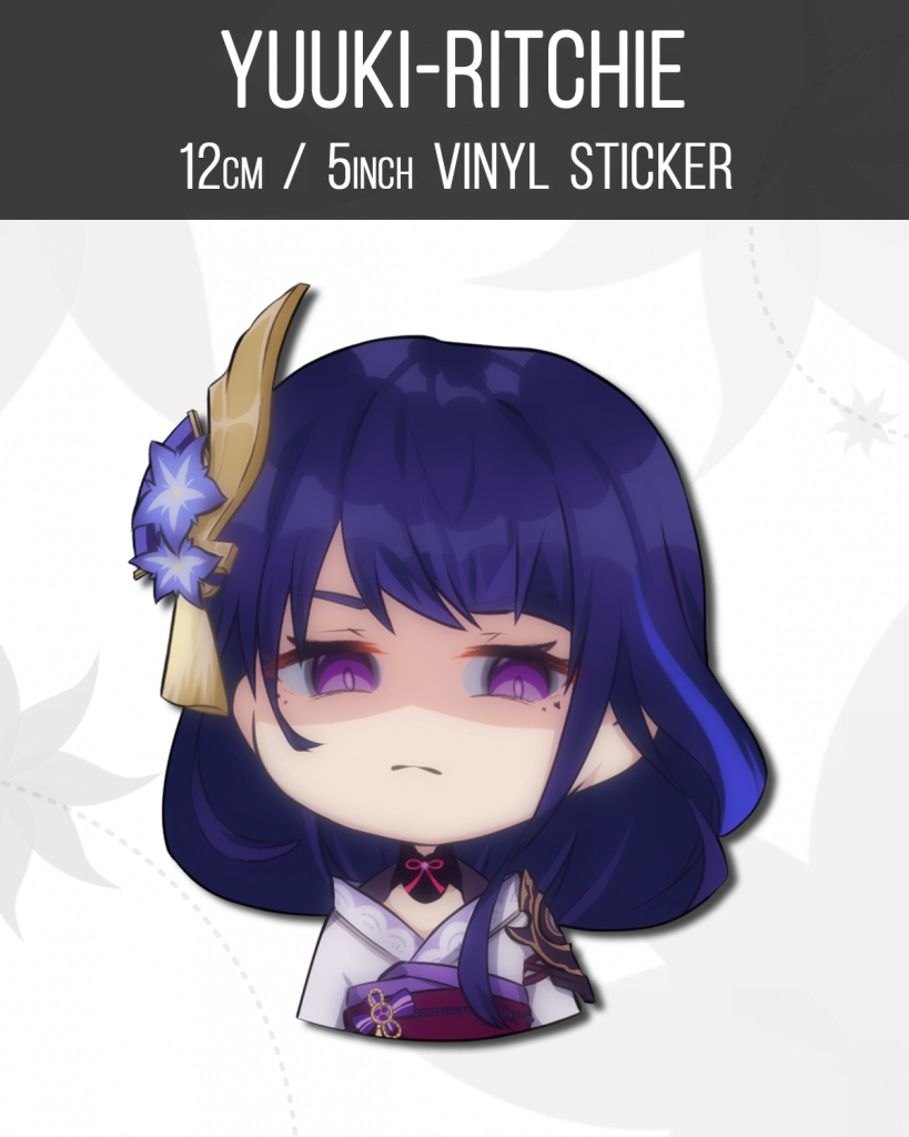 Raiden Shogun Disgust - Yuuki-Ritchie - MofuMerch