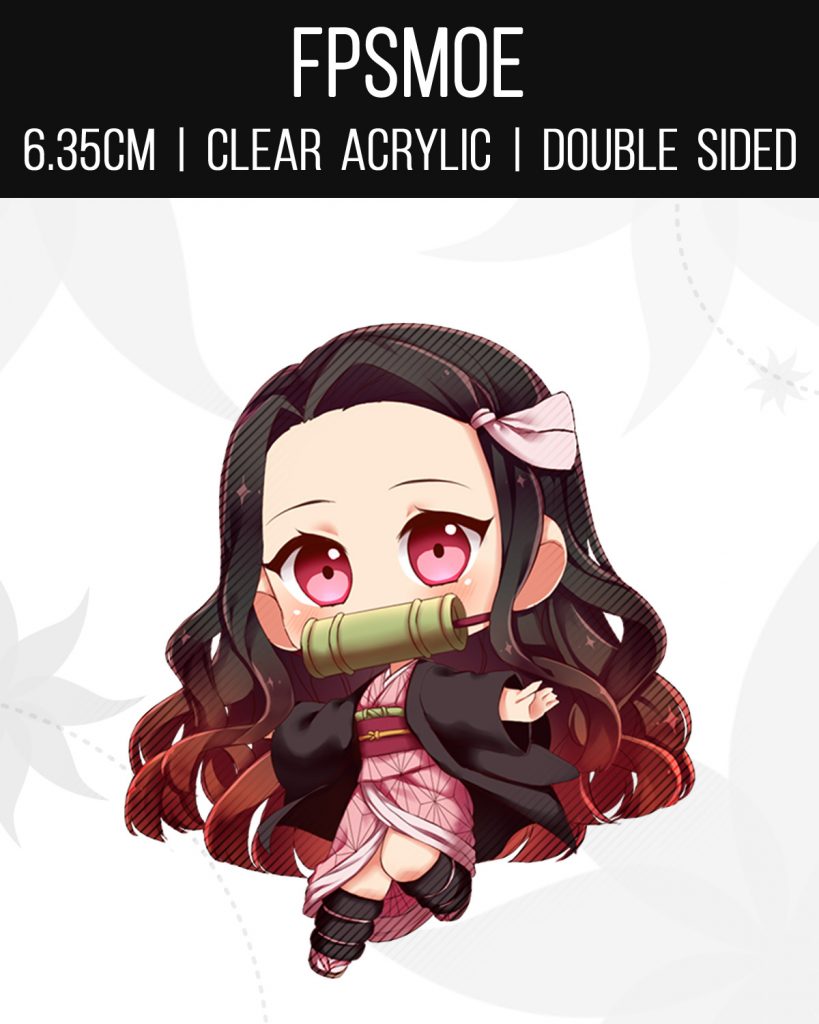 Nezuko Keychain - FPSMOE - MofuMerch