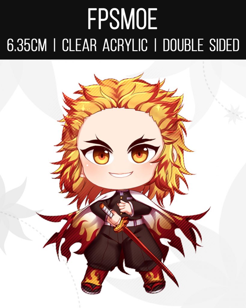Rengoku Keychain - FPSMOE - MofuMerch