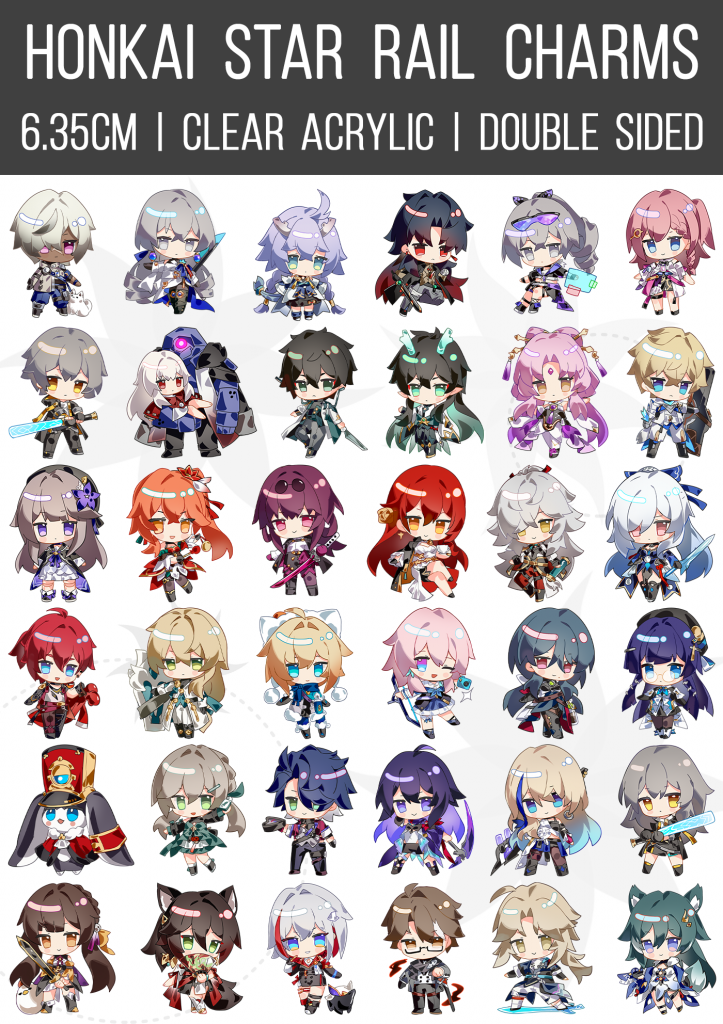 Honkai Star Rail Charms - Grape - MofuMerch