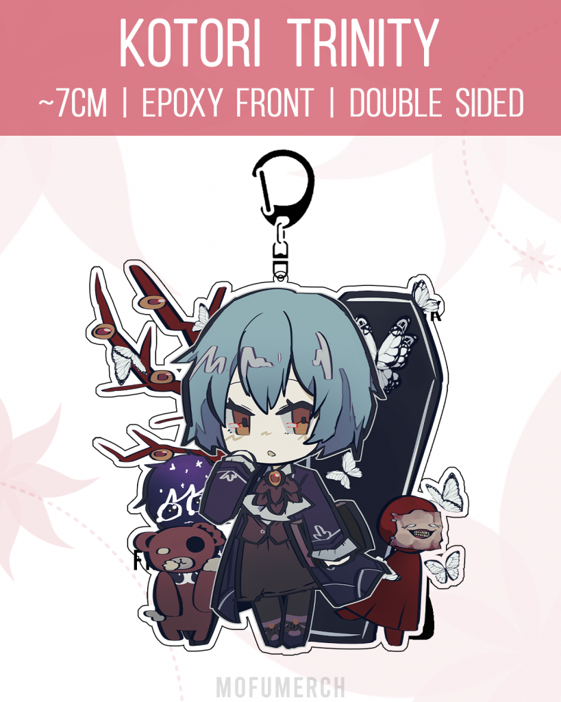 Angela Acrylic Charm - Kotori Trinity - MofuMerch